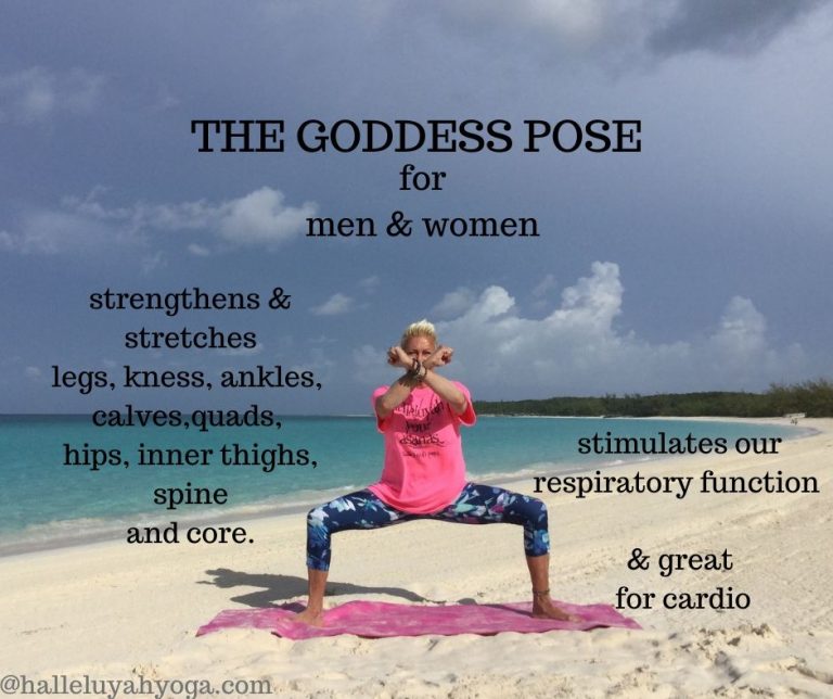 GODDESS POSE | Halleluyah Yoga